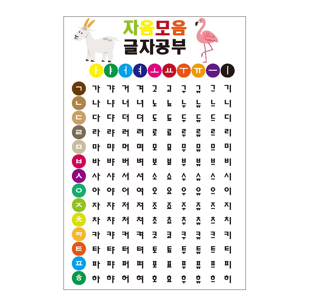 글자 자음모음 숫자공부 아이들 공부스티커 포스터 산업안전 에덴티엠주 보안스티커 산업안전라벨un라벨롤라벨 전문